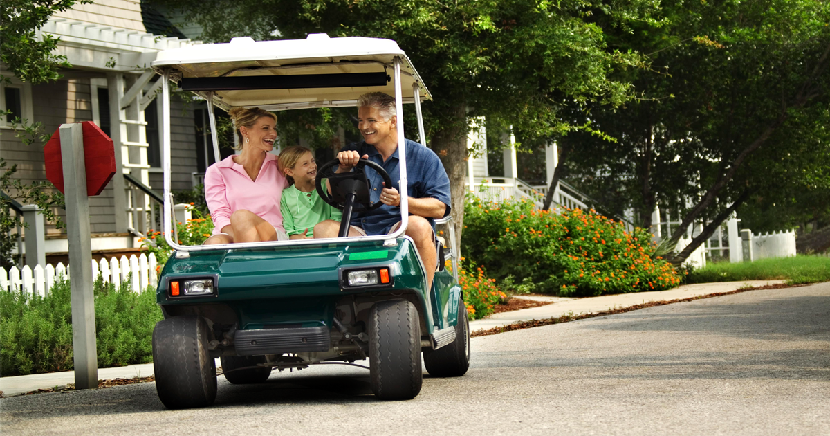 Golf carts are gaining traction in the insurance marketplace | Vertafore