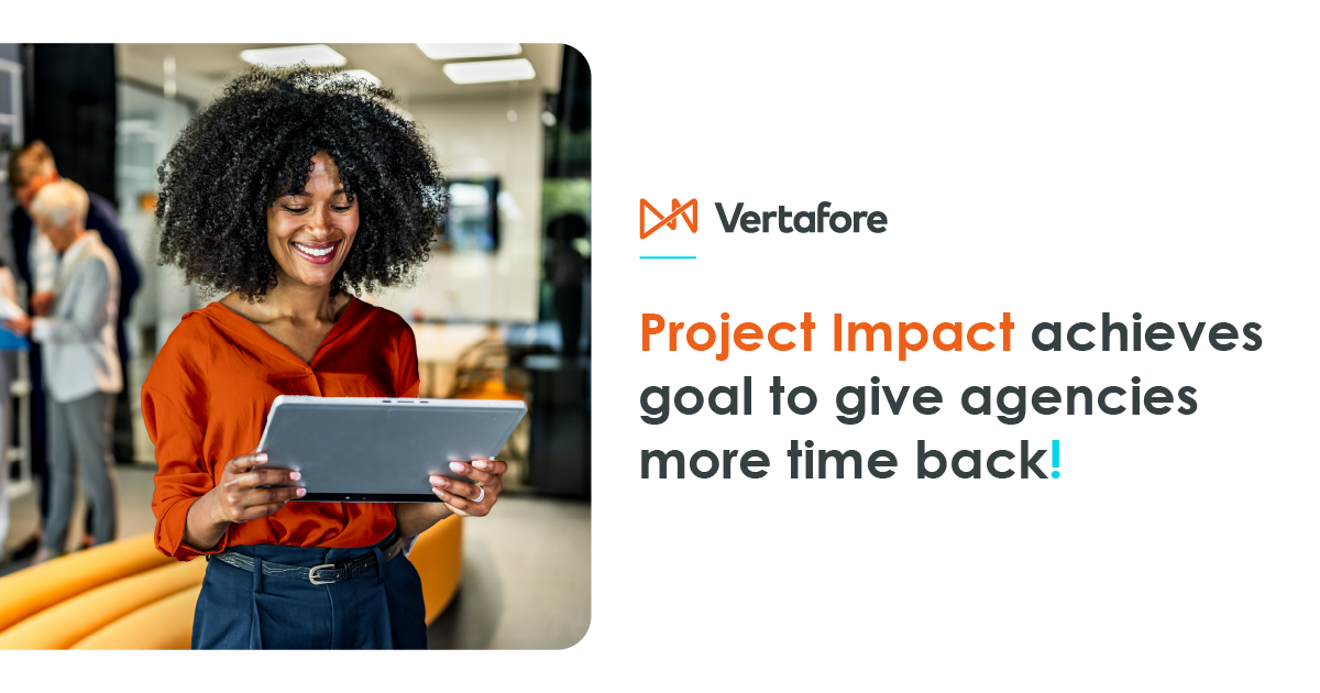 Vertafore delivers on promise to save account managers up to two hours ...